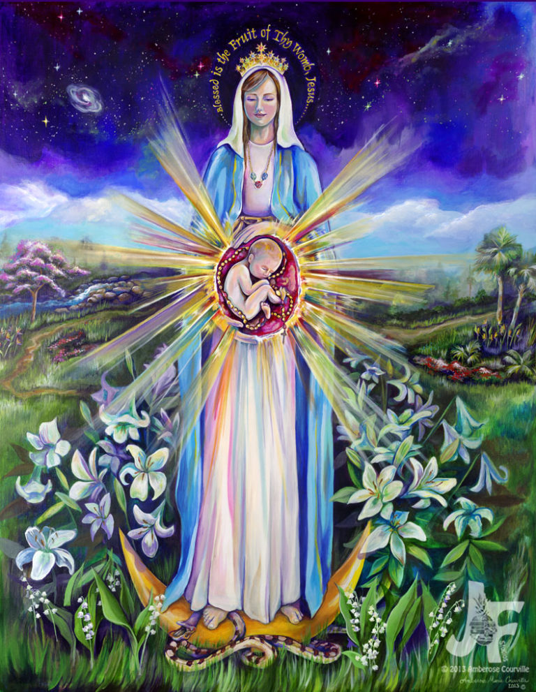 Mary, Ark of the New Covenant – Jaunty Fruit Studios