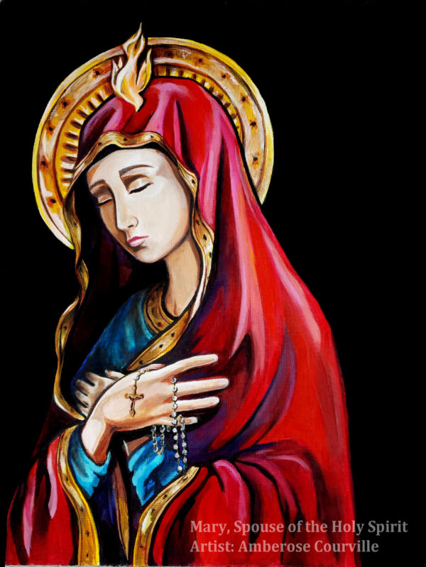 Mary, Spouse of the Holy Spirit – Jaunty Fruit Studios